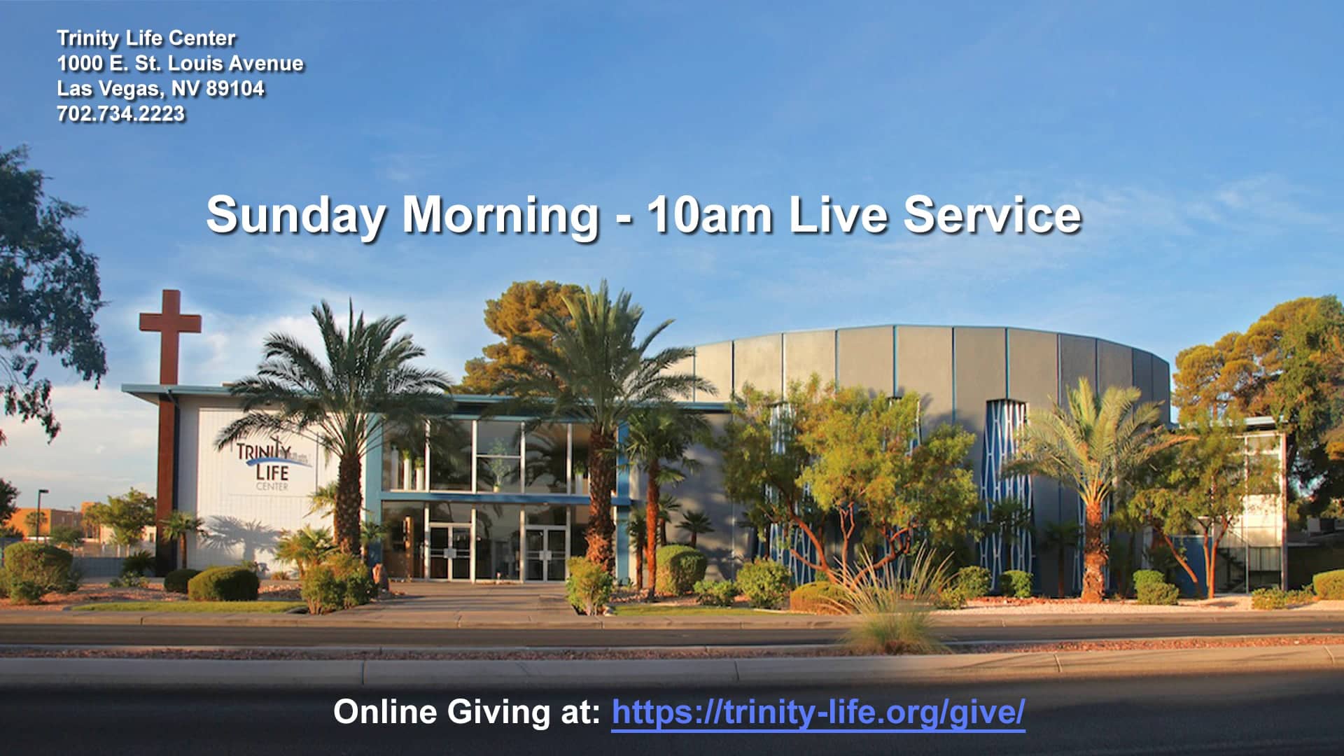 Trinity Life Center Las Vegas - Events on Vimeo