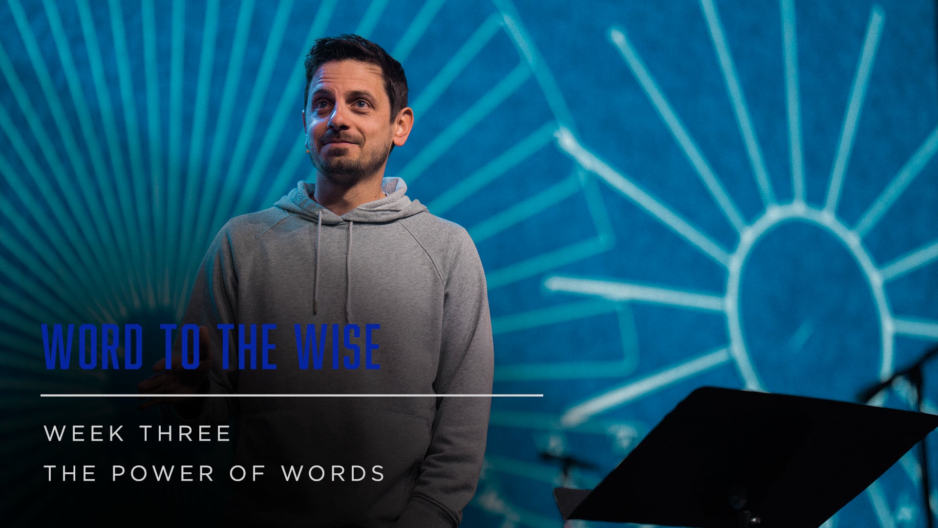 The Power Of Words | Word To The Wise | Week 3 on Vimeo