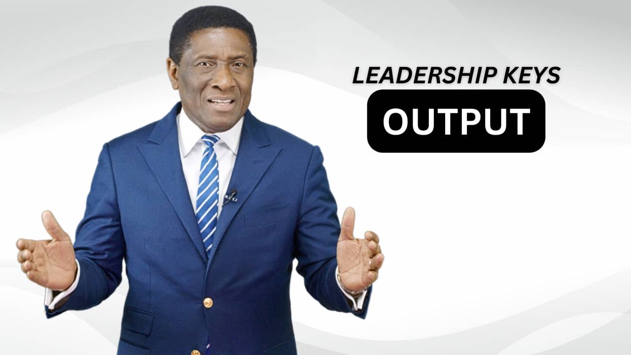 Leadership Keys - "Output" | Dr. Emmanuel Ziga | Grace Business Forum ...