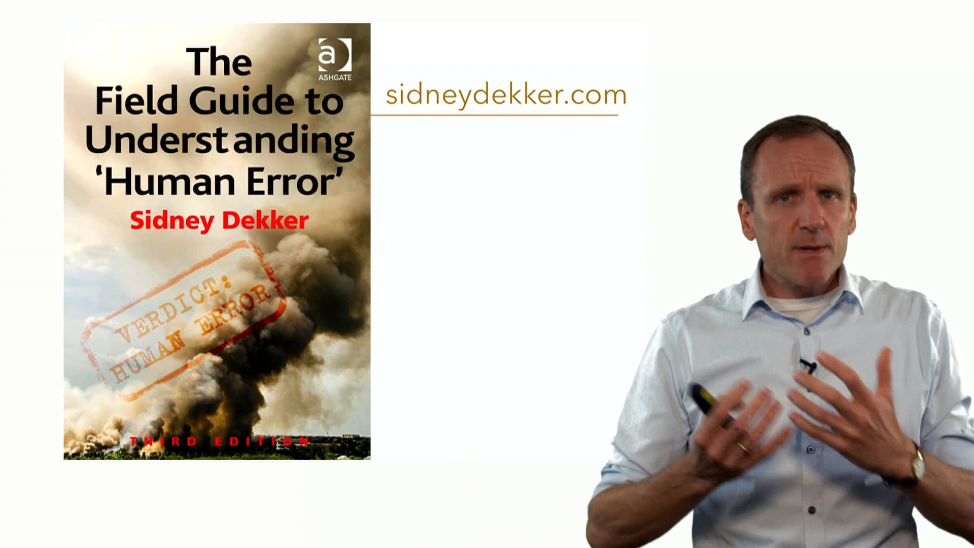 The Field Guide to Understanding 'Human Error' Part 5 on Vimeo