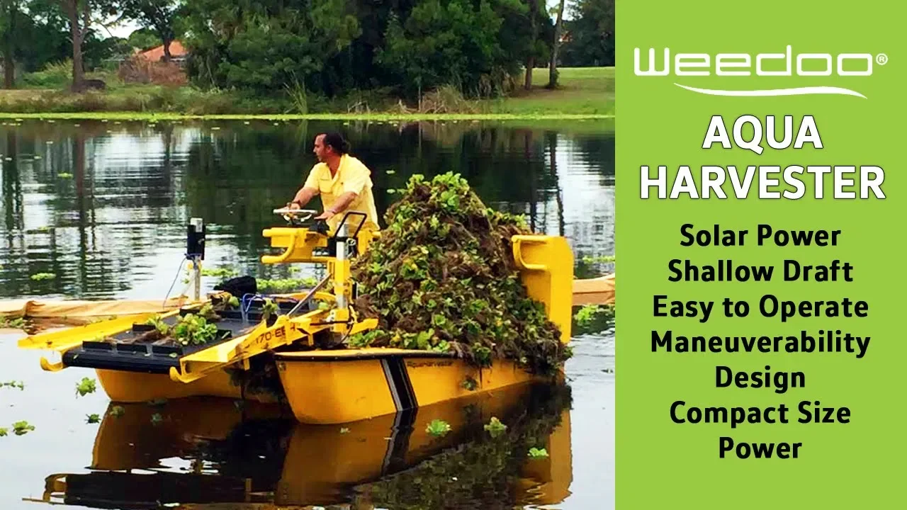 Best Aquatic Weed Harvester - Weedoo Aquaharvester