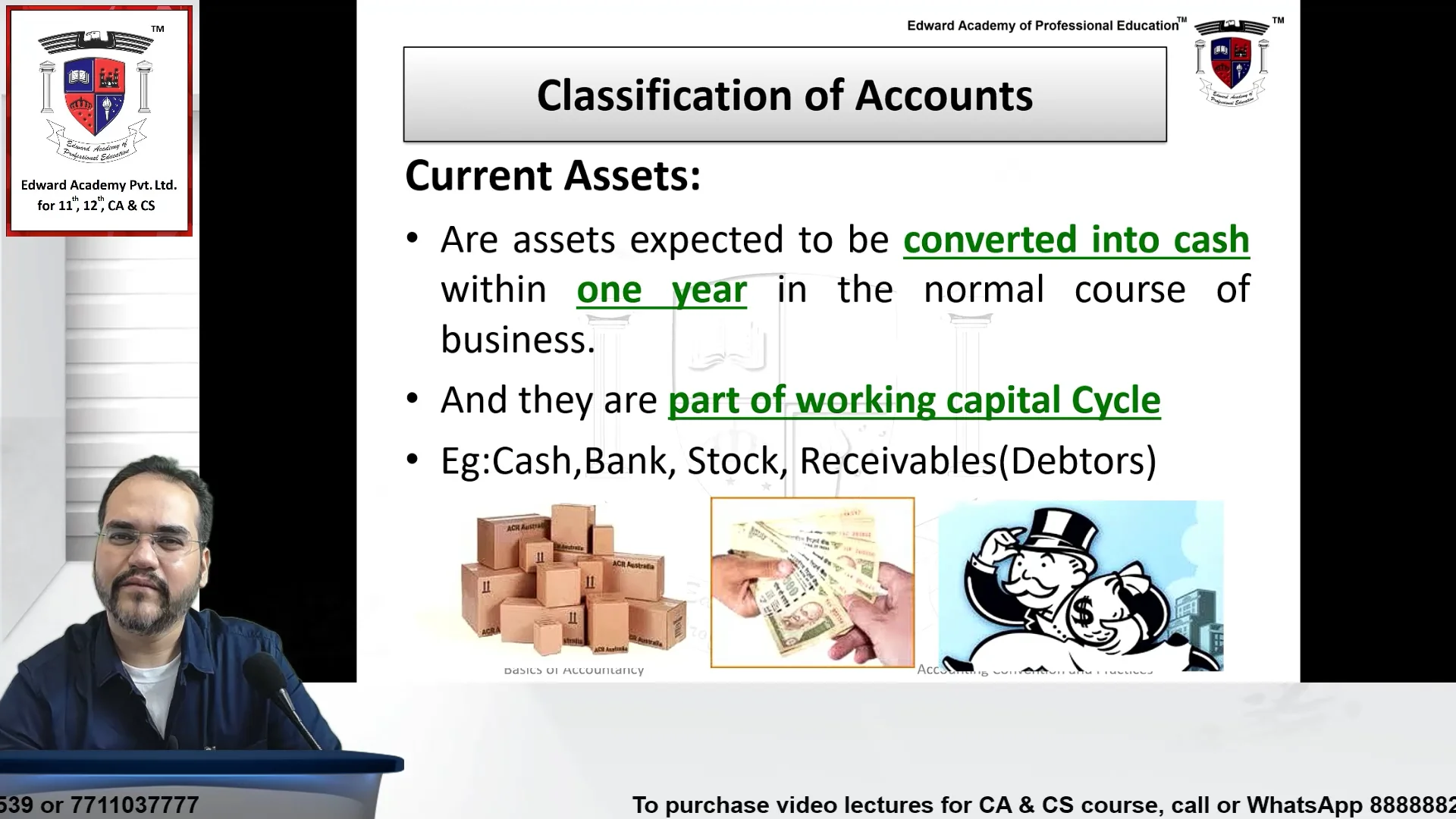CAF Accounts Basics of Accounting S2