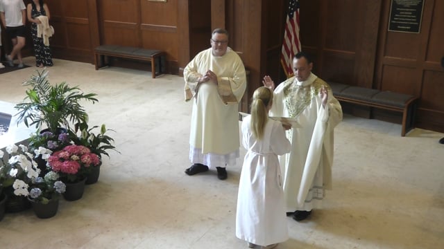 Viewing First Communion | St. Margaret Mary Church