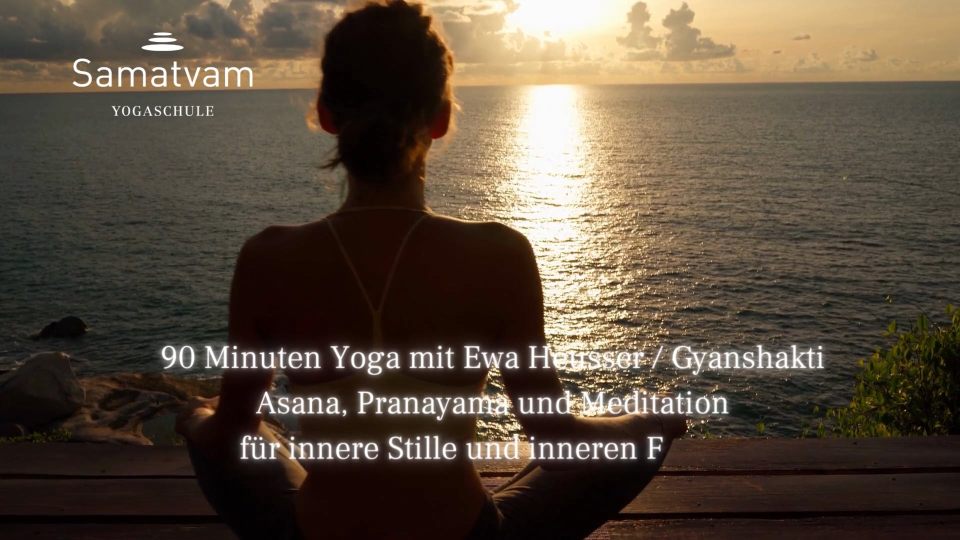 90 Minuten Yoga mit Ewa Heusser Gyanshakti Asana, Pranayama und ...