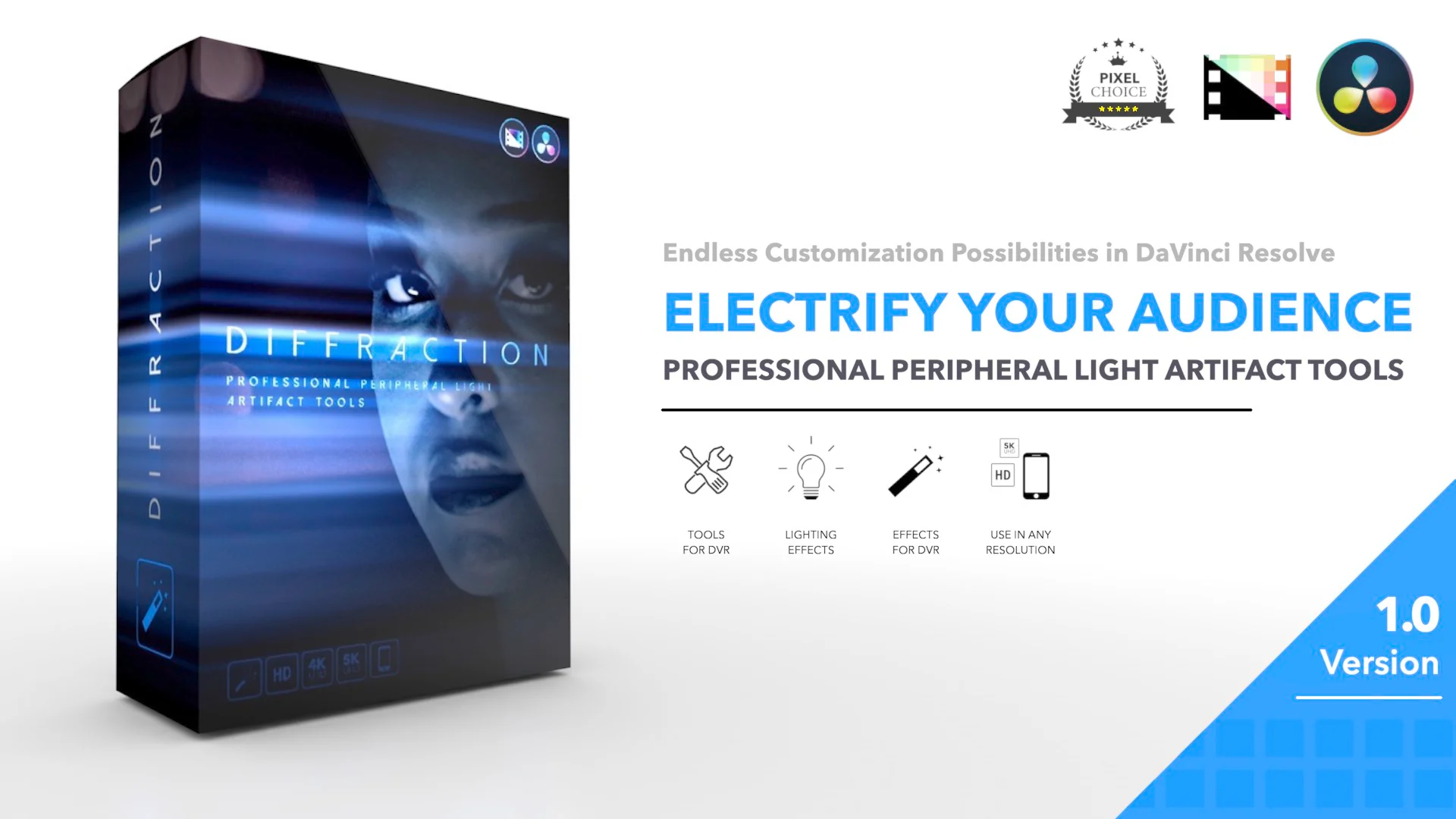 DaVinci Plugins and Effects - Diffraction DVR - Professional Peripheral Light Artifact Tools ...