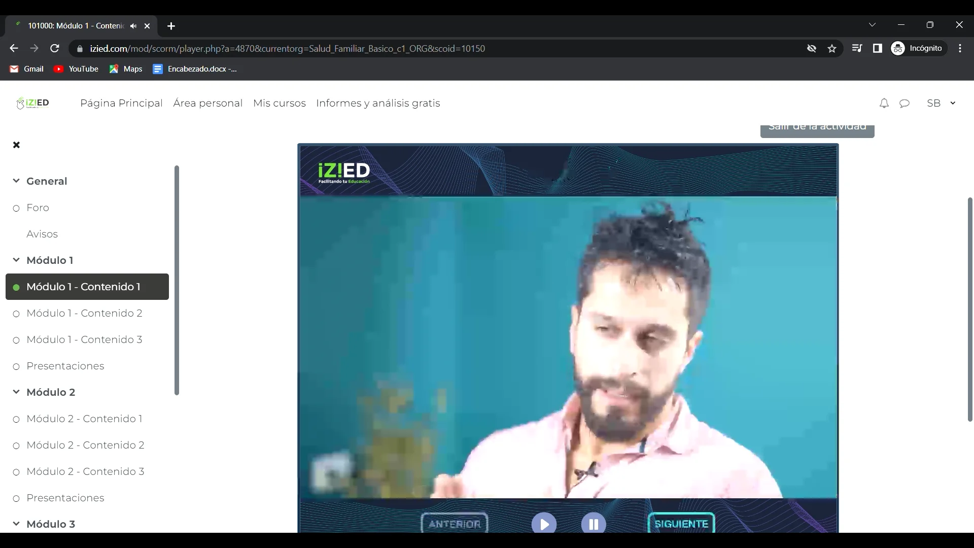 Video Ingreso IZIED on Vimeo