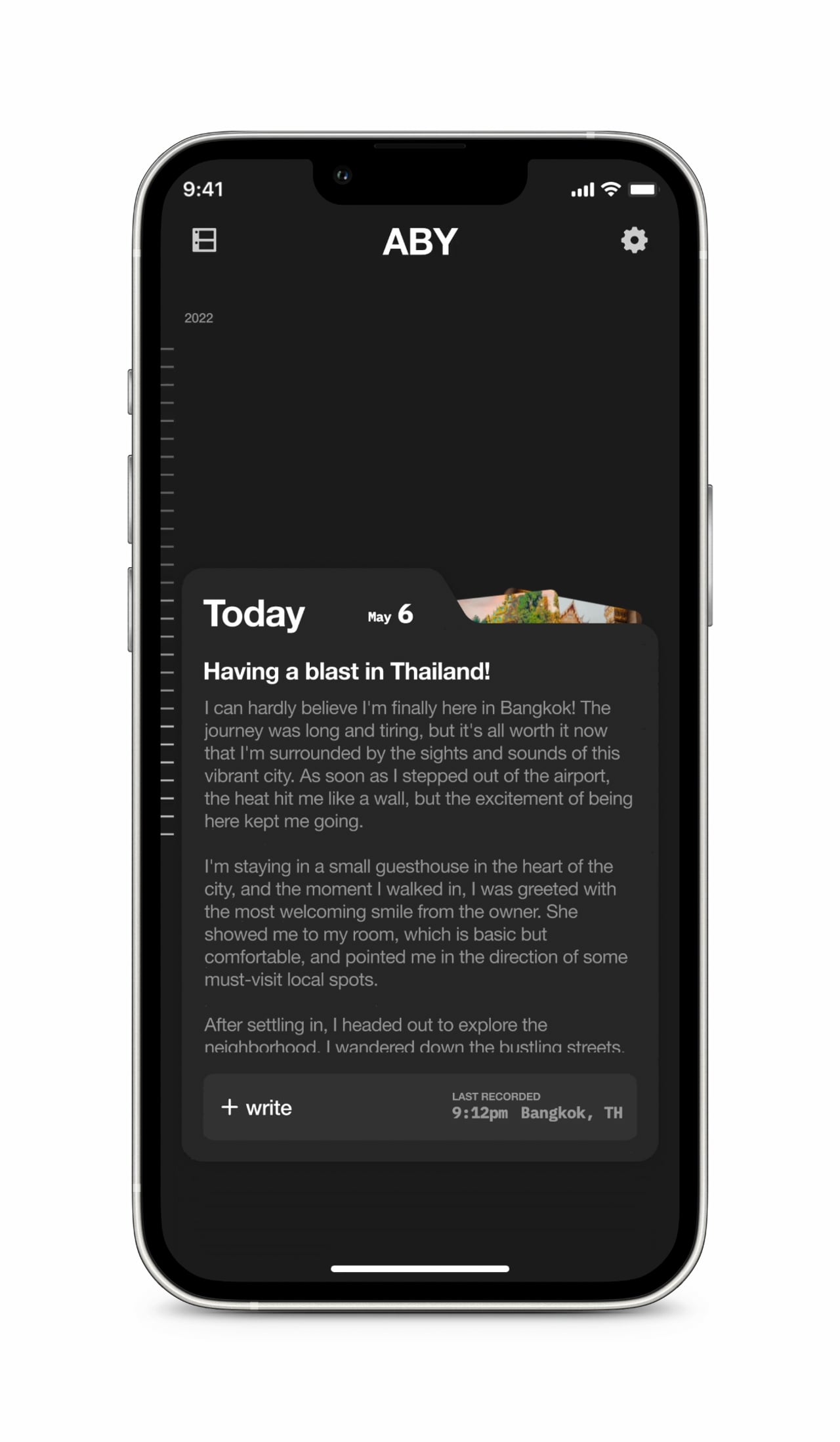 ABY - Keep your memories with joy