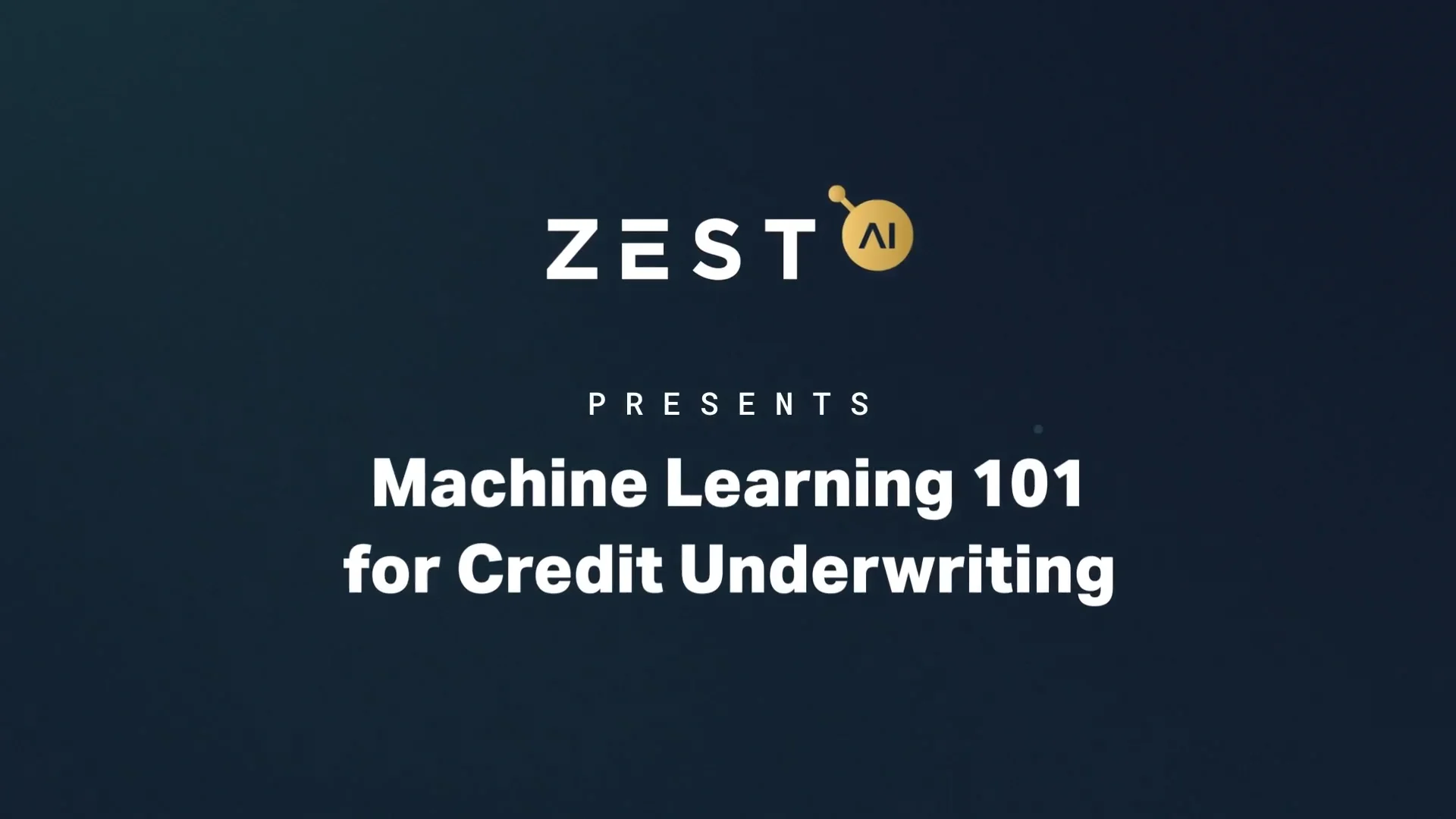 Zest AI "Machine Learning 101"