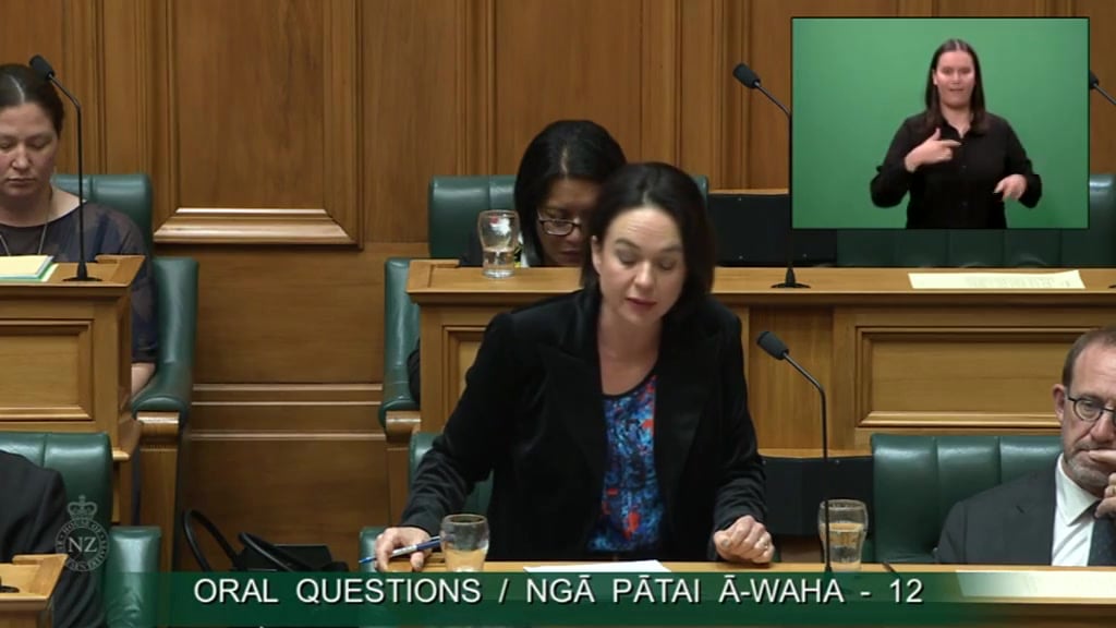 Question 12 - Hon Mark Mitchell to the Minister of Police on Vimeo
