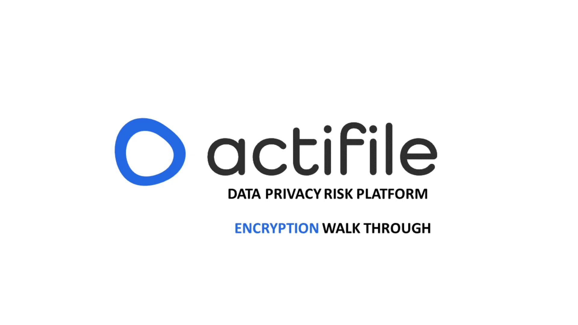 Actifile - Encryption - 2 mins on Vimeo