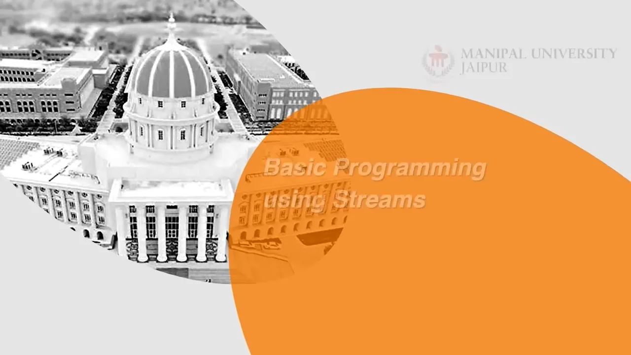 Basic Programming using Streams on Vimeo