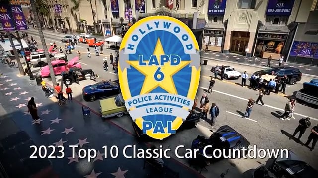 Top 10 Classic Car Countdown in Hollywood! on Vimeo