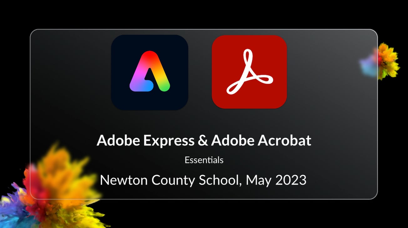 Newton County | Adobe Express & Acrobat Essentials on Vimeo