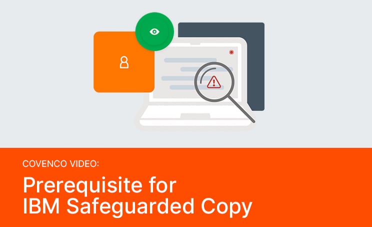 Prerequisite for IBM Safeguarded Copy on Vimeo