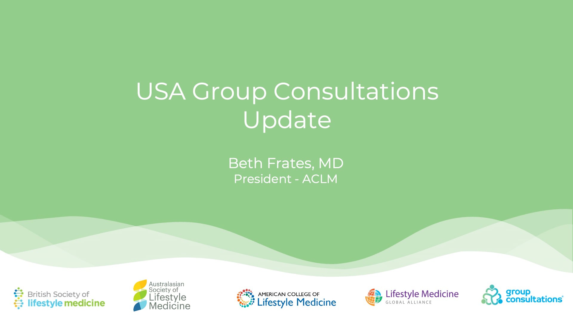 Webinar 15 - Beth Frates MD on Vimeo