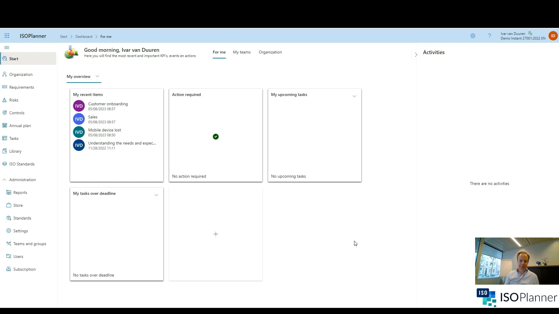 Assets in ISOPlanner on Vimeo
