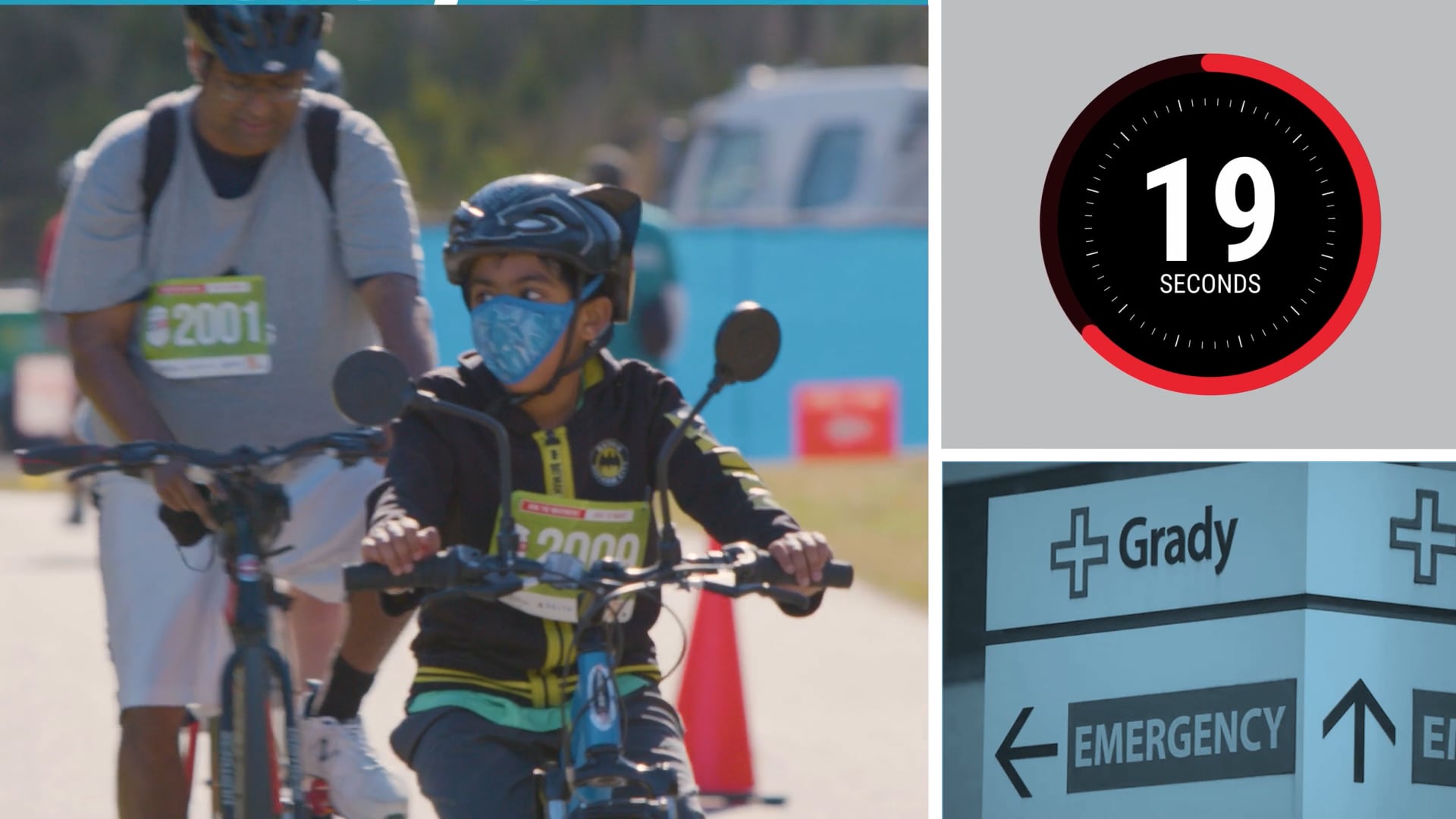 Move For Grady Countdown Clock Ride on Vimeo