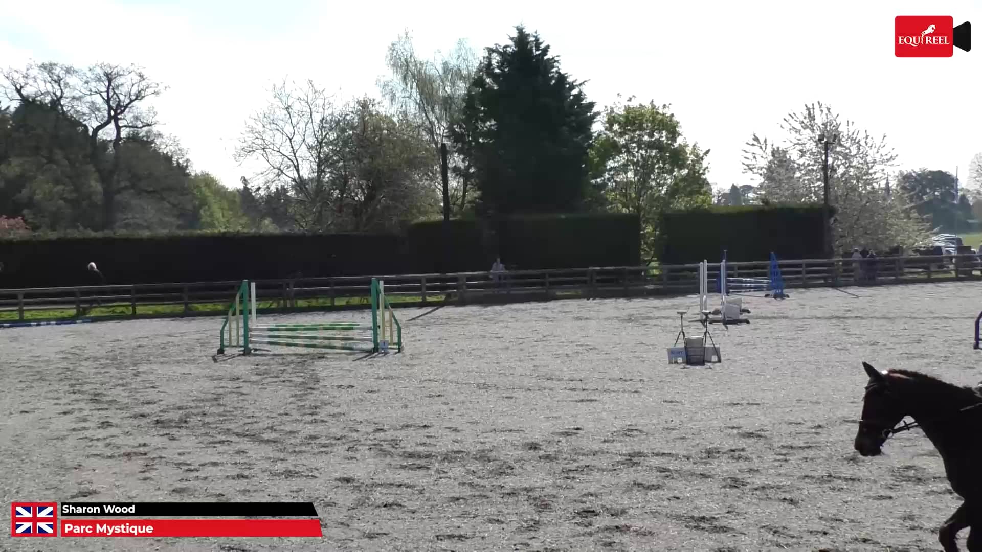 EQUIREEL 152 Sharon Wood & Parc Mystique at SNOWBALL FARM ODE APRIL ...