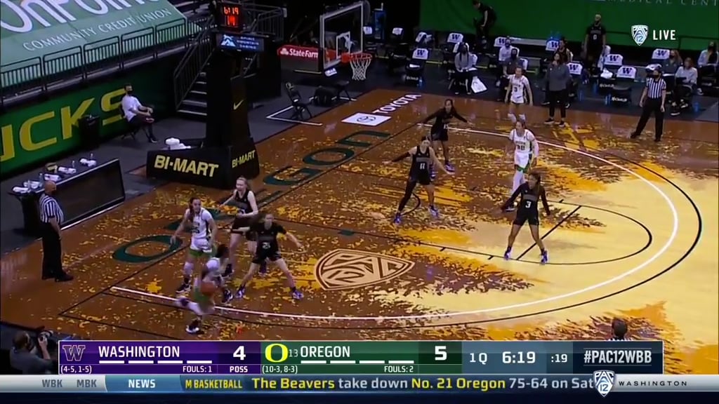 Darcy Rees #53 black UW @ Oregon on Vimeo