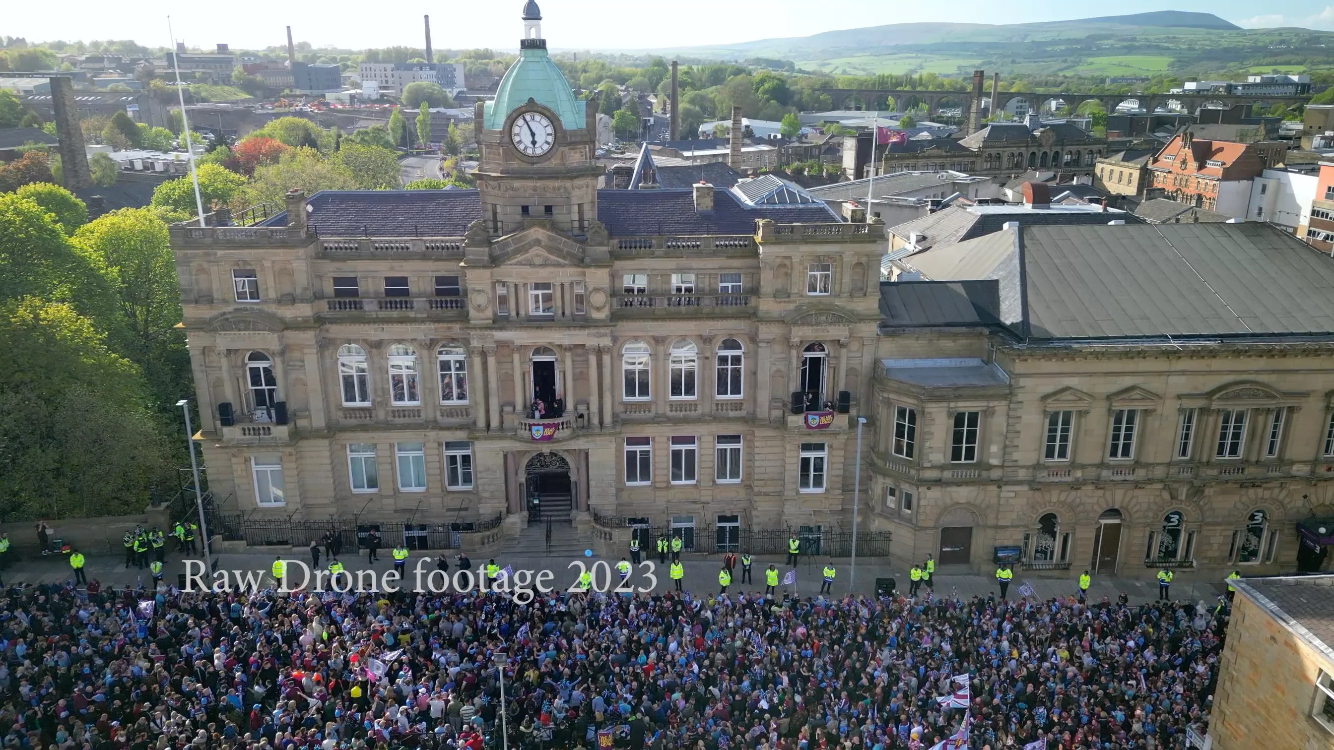Burnley Town Parade 2023 - Drone Burnley FC Town Parade 2023 on Vimeo