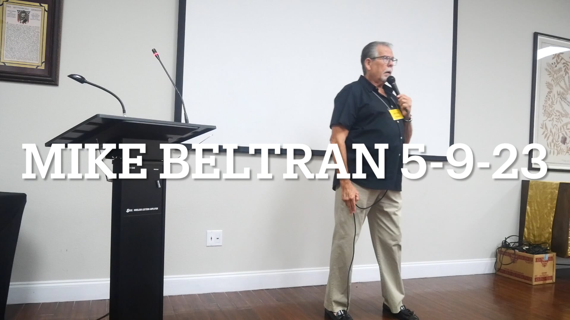 Mike Beltran 5-9-23 on Vimeo