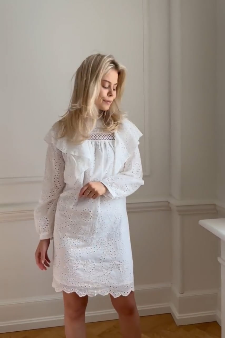Ingrid Dress - White Embroidery on Vimeo