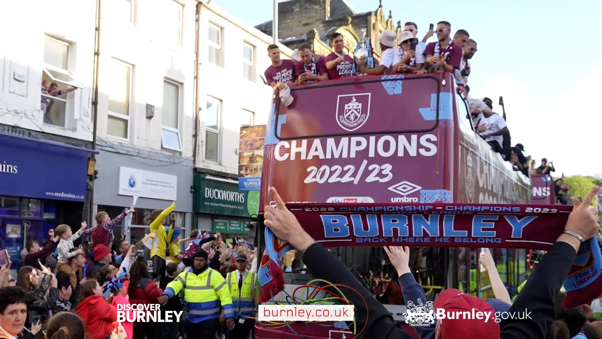 Burnley Town Parade 2023 - Master Bus Parade 001 on Vimeo