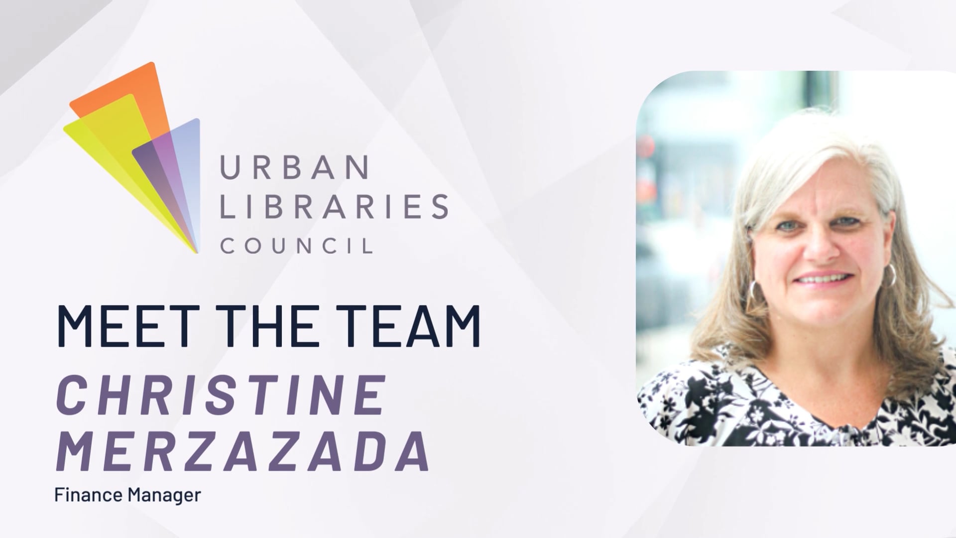 Meet the ULC Team: Christine Merzazada on Vimeo