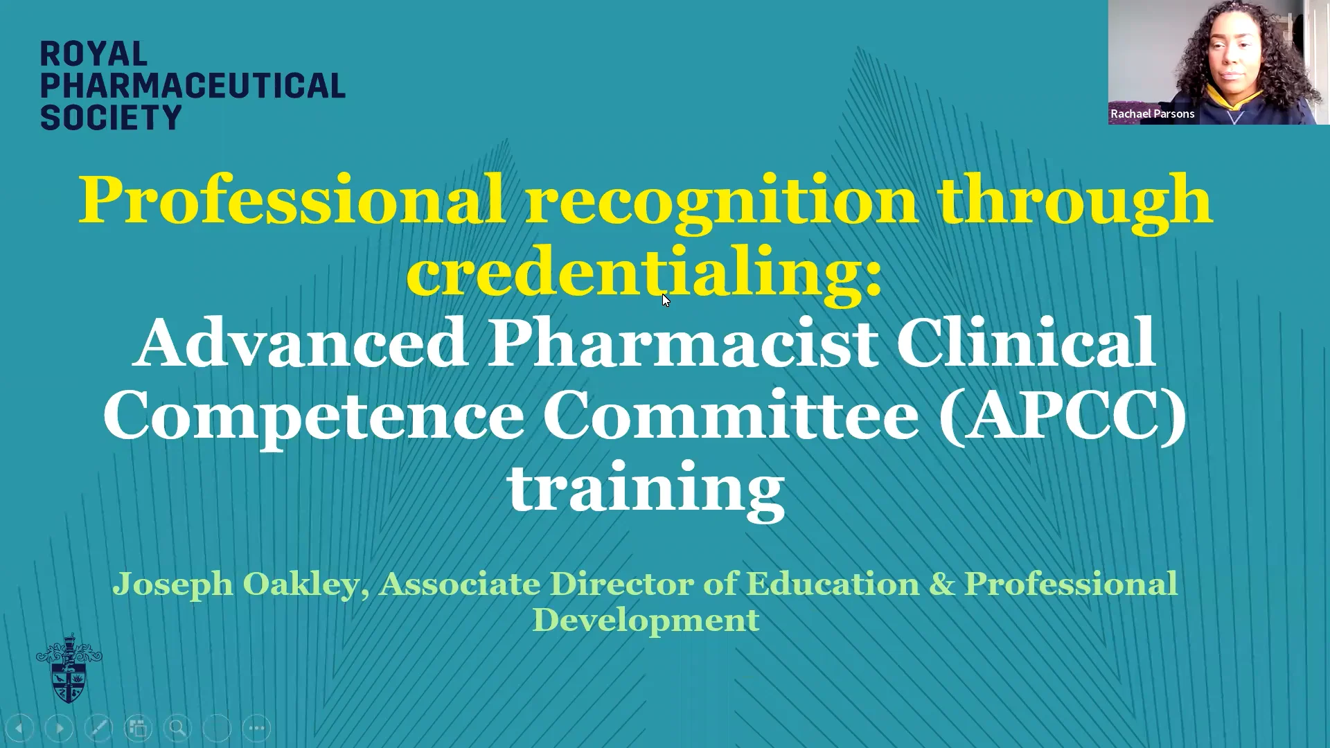 APCC assessor training on Vimeo