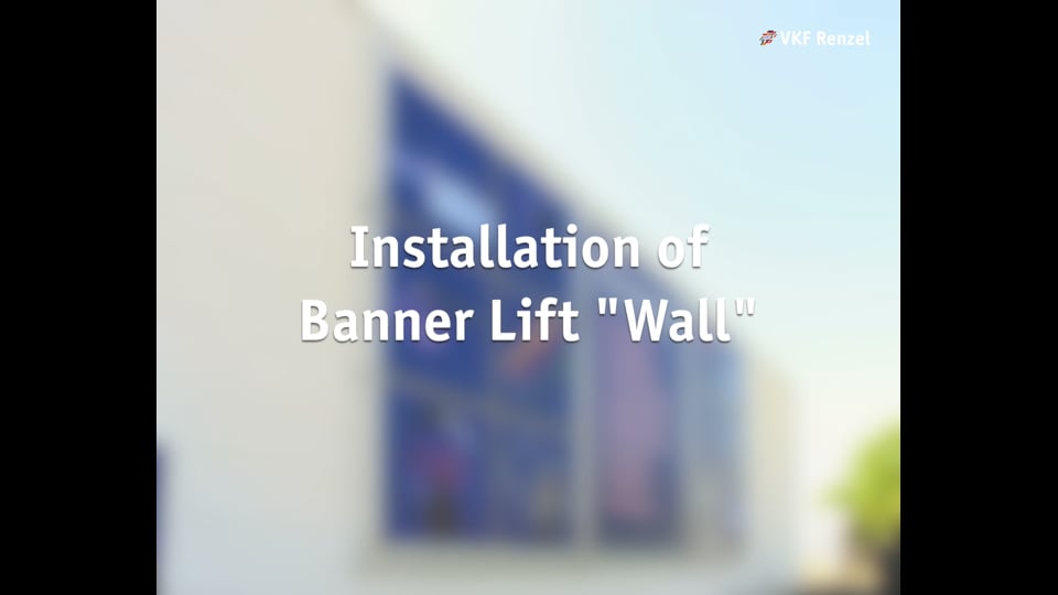 Banner Lift Frame for Banner Lift "Wall" | VKF Renzel