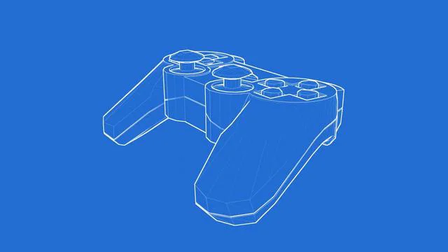 Blender Blueprint render test