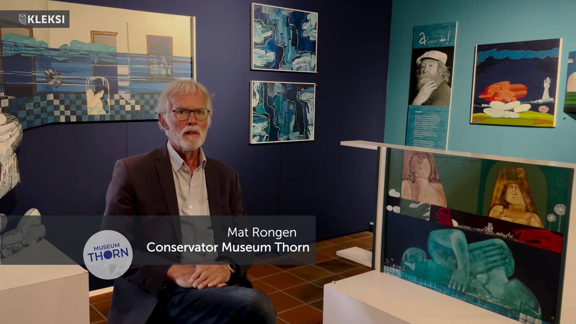 Mat Rongen, conservator Museum Thorn over het ...