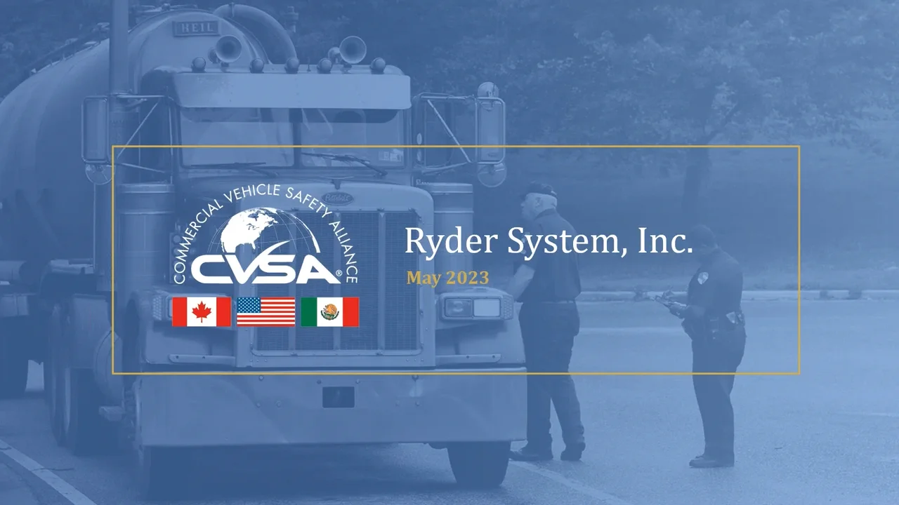 Pre & Post Trip Inspections presented by the Commercial Vehicle Safety ...