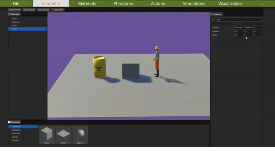 ANUBIS project: ALARA planning tool with user-friendly options to set ...