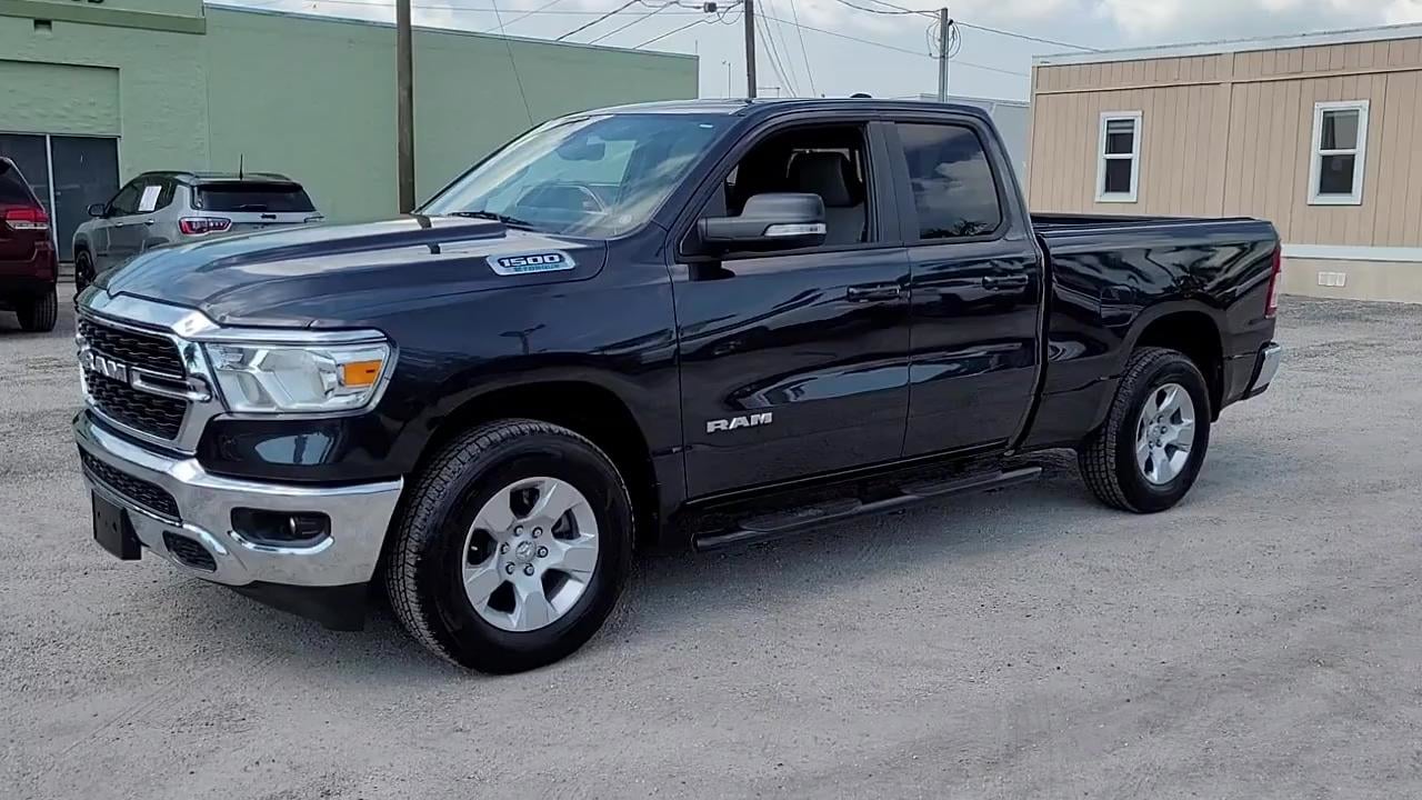 SOLD - USED 2022 RAM 1500 BIG HORN 4X4 QUAD CAB 6'4" BOX at Alan Jay ...