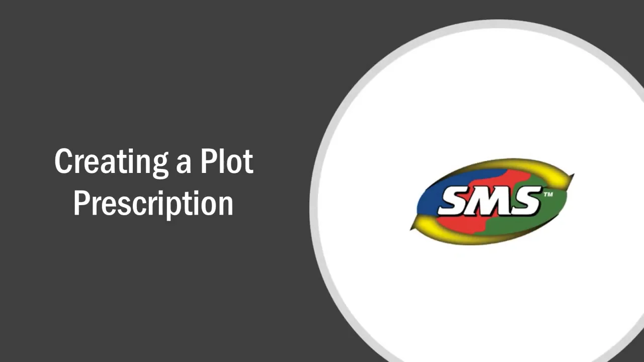 Creating a Plot Prescription