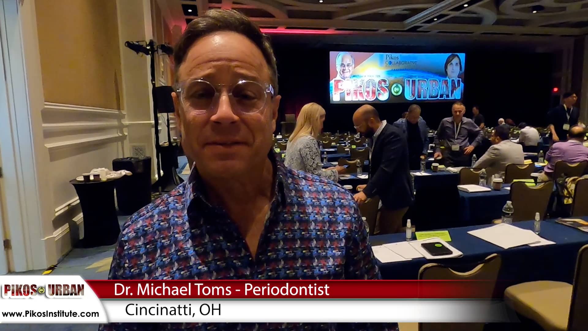 Dr. Michael Toms shares his experience after attending Pikos Urban 2023 ...