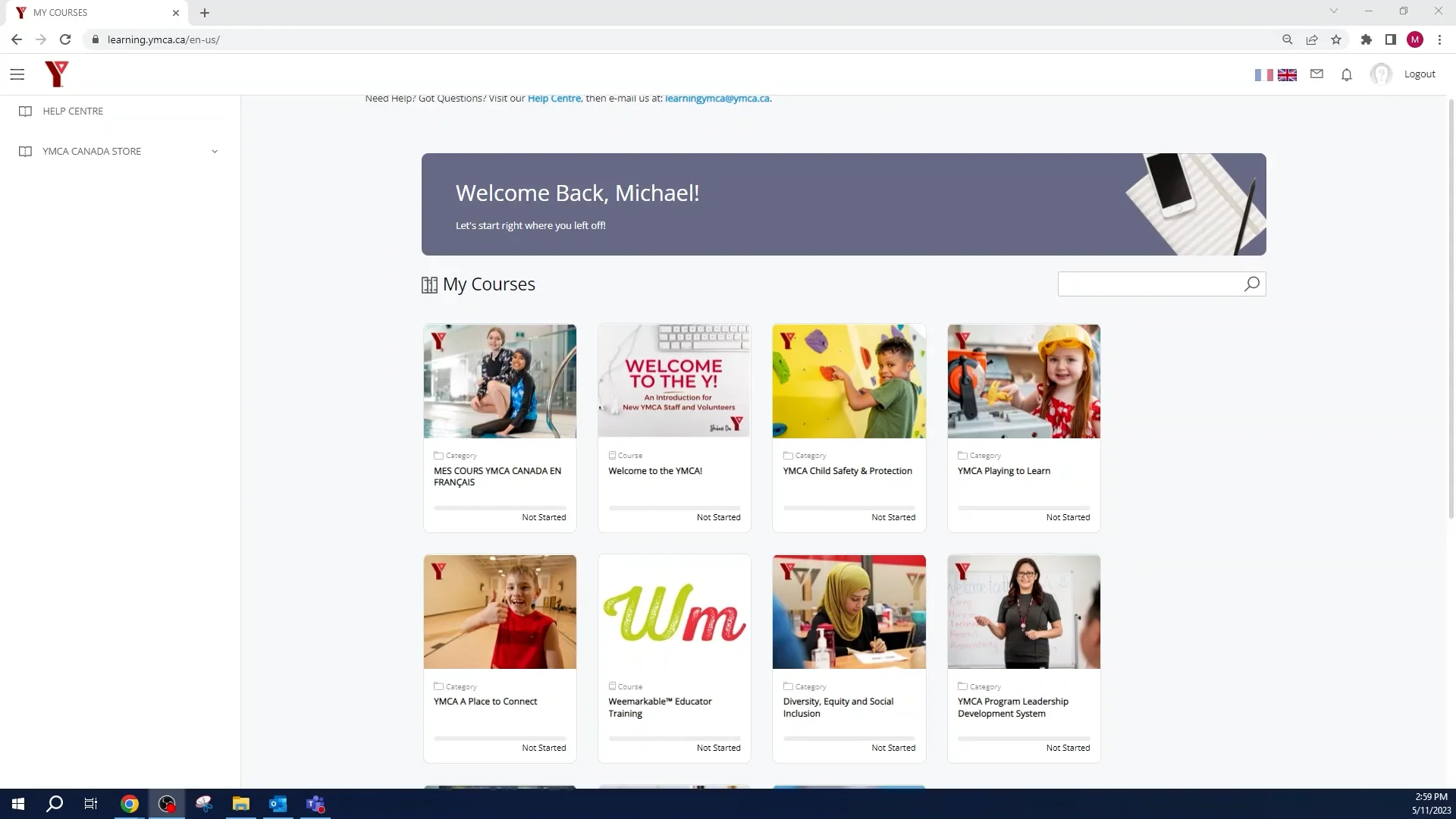 LMS Navigation on Vimeo