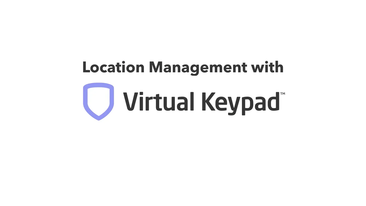 Location Management with Virtual Keypad on Vimeo