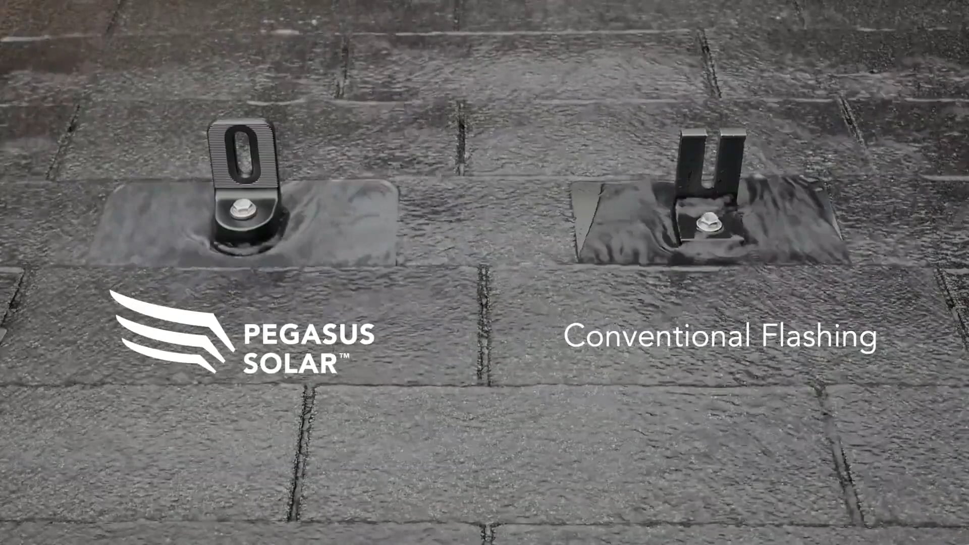 Pegasus Solar Mount Vs. Conventional Flashing on Vimeo