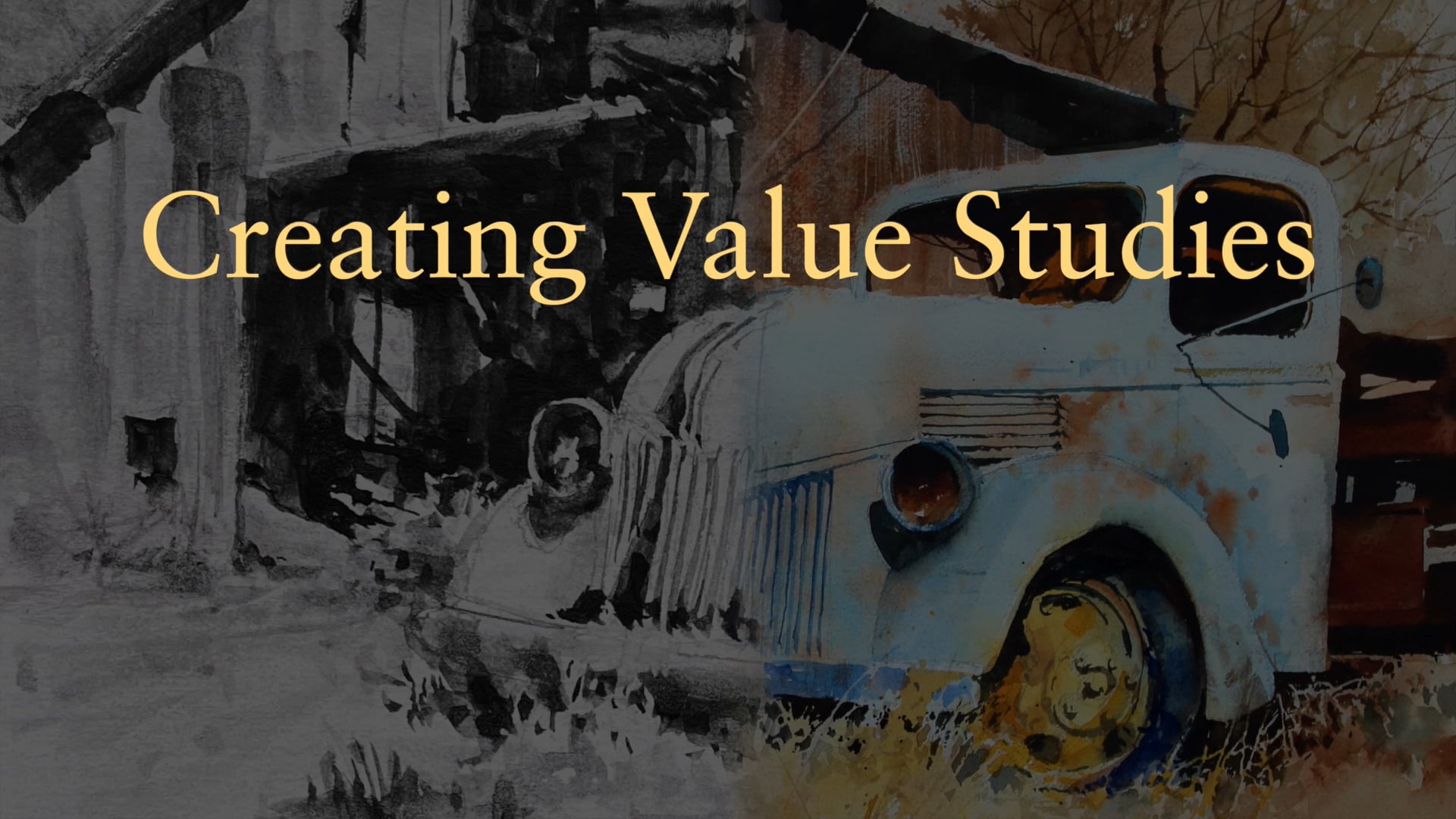 Watch Creating Value Studies - Workshop Series Online | Vimeo On Demand ...