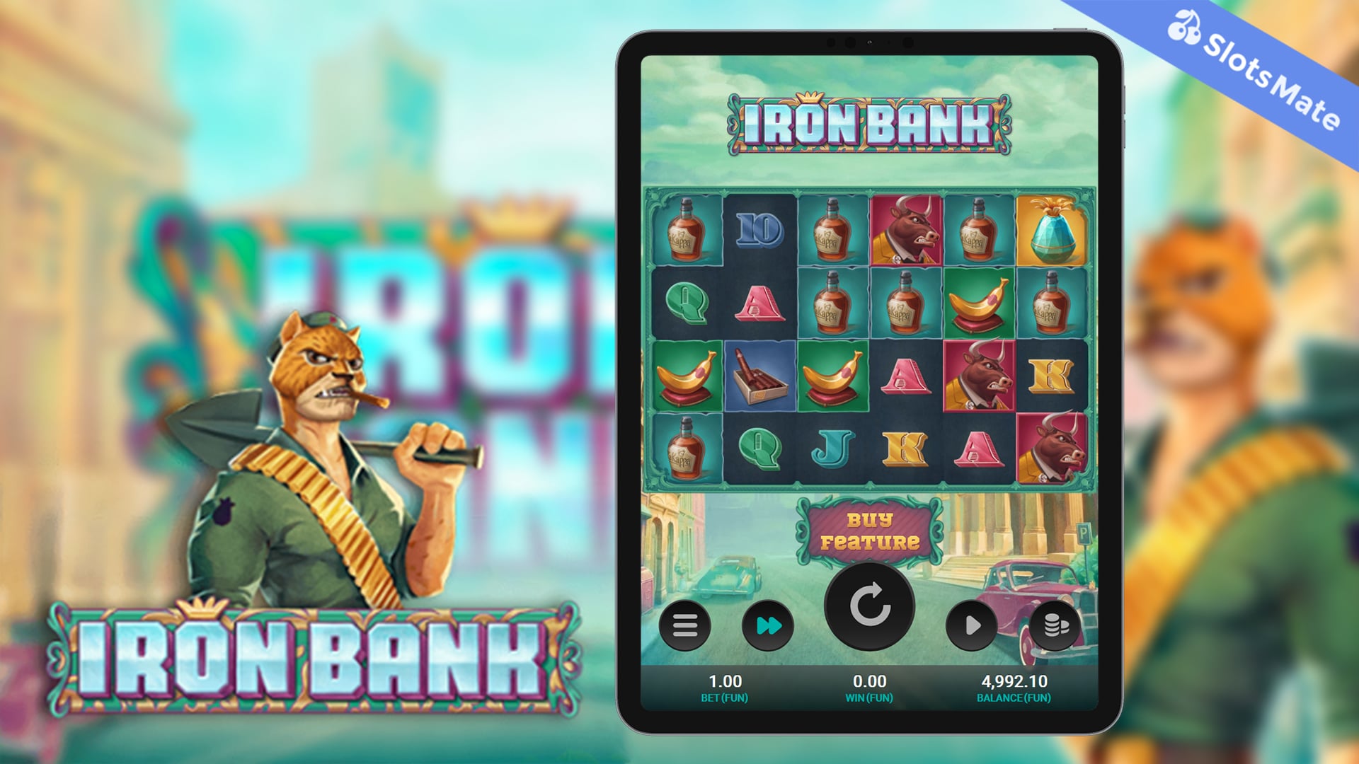 Iron Bank Slot by Relax Gaming (Mobile View) on Vimeo