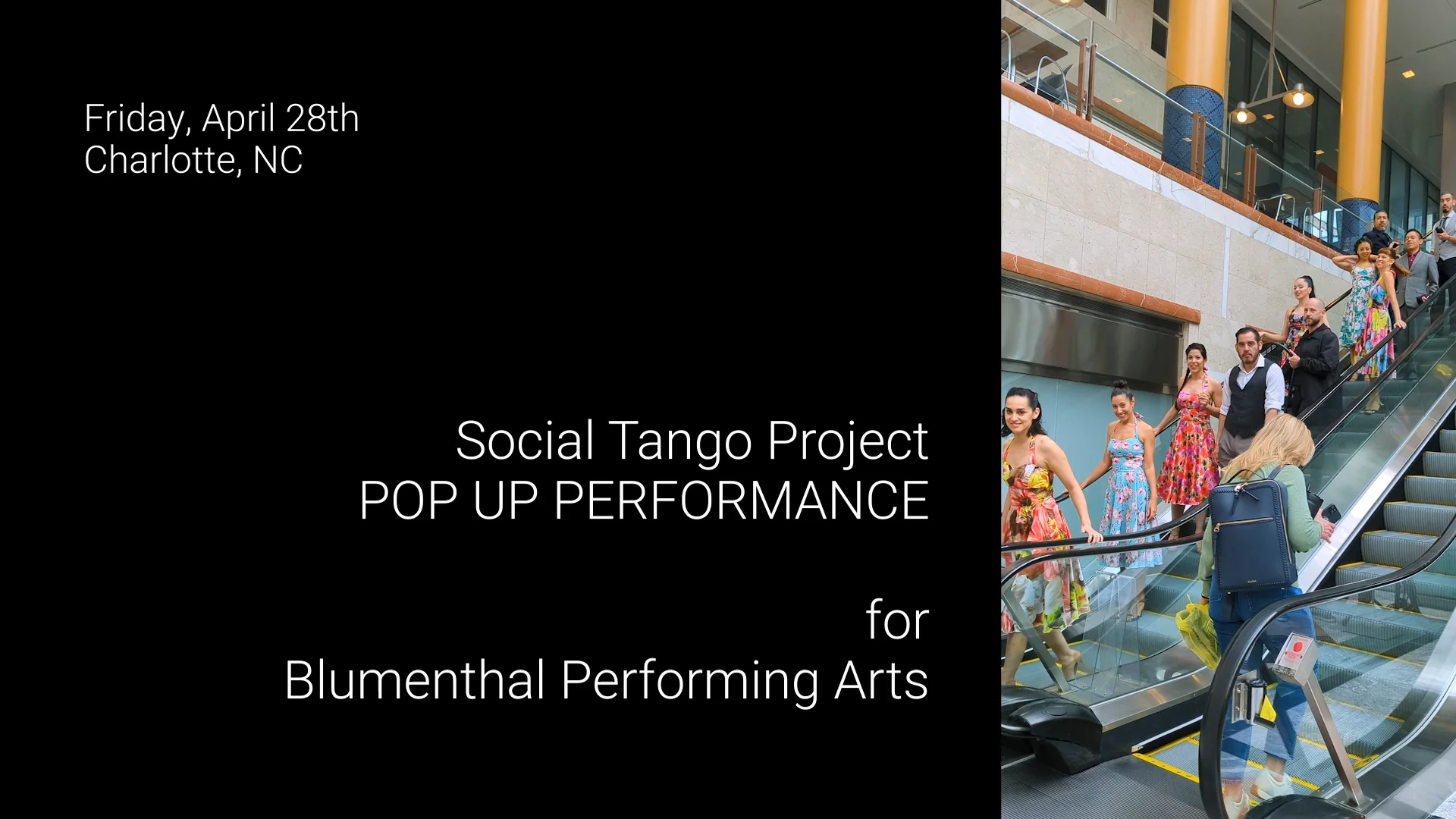 Blumenthal pop up Performance on Vimeo