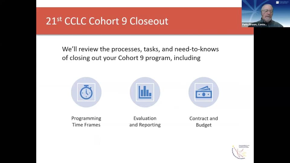 21st CCLC Cohort 9 Grant Closeout on Vimeo