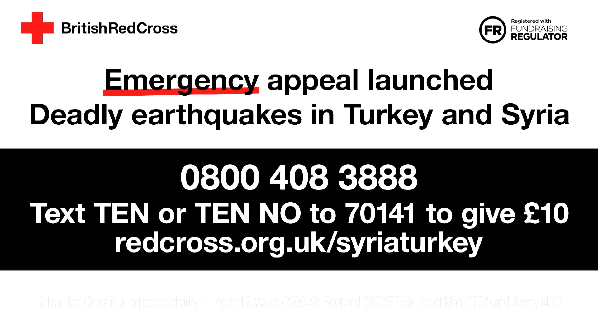 British Red Cross - Turkey/Syria emergency earthquake appeal on Vimeo