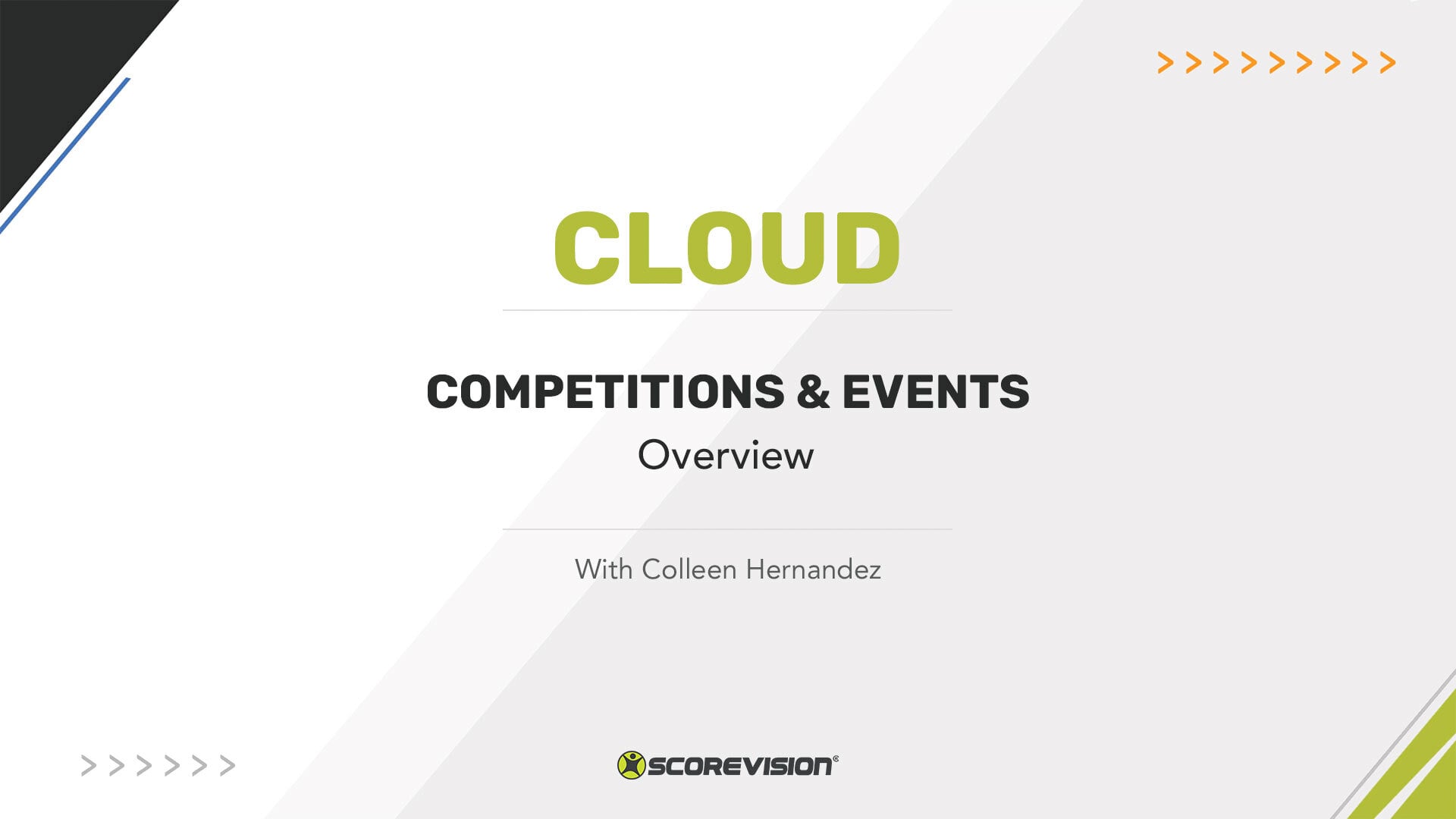 Cloud - Competitions & Events - Overview of Competitions & Events on Vimeo
