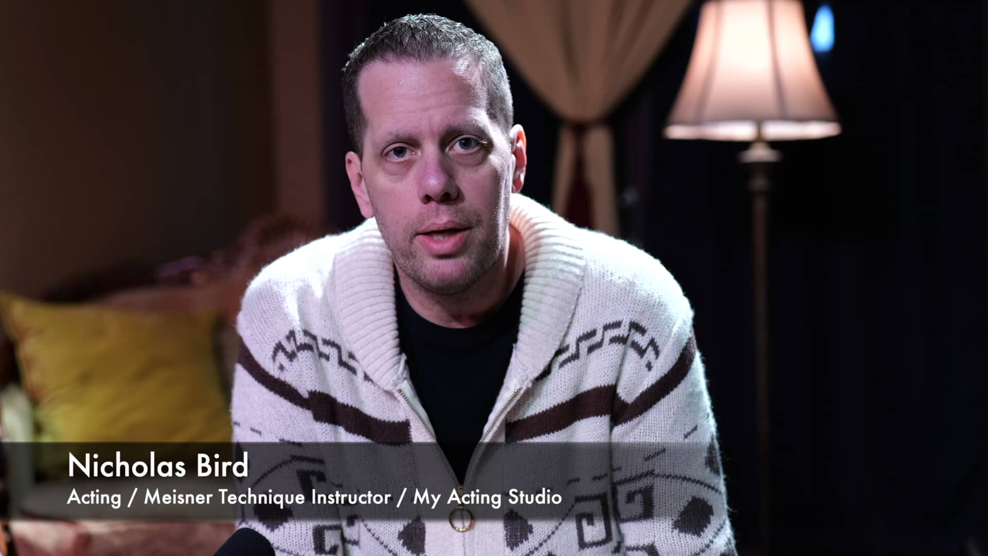 NICHOLAS BIRD MEISNER INSTRUCTOR MY ACTING STUDIO on Vimeo
