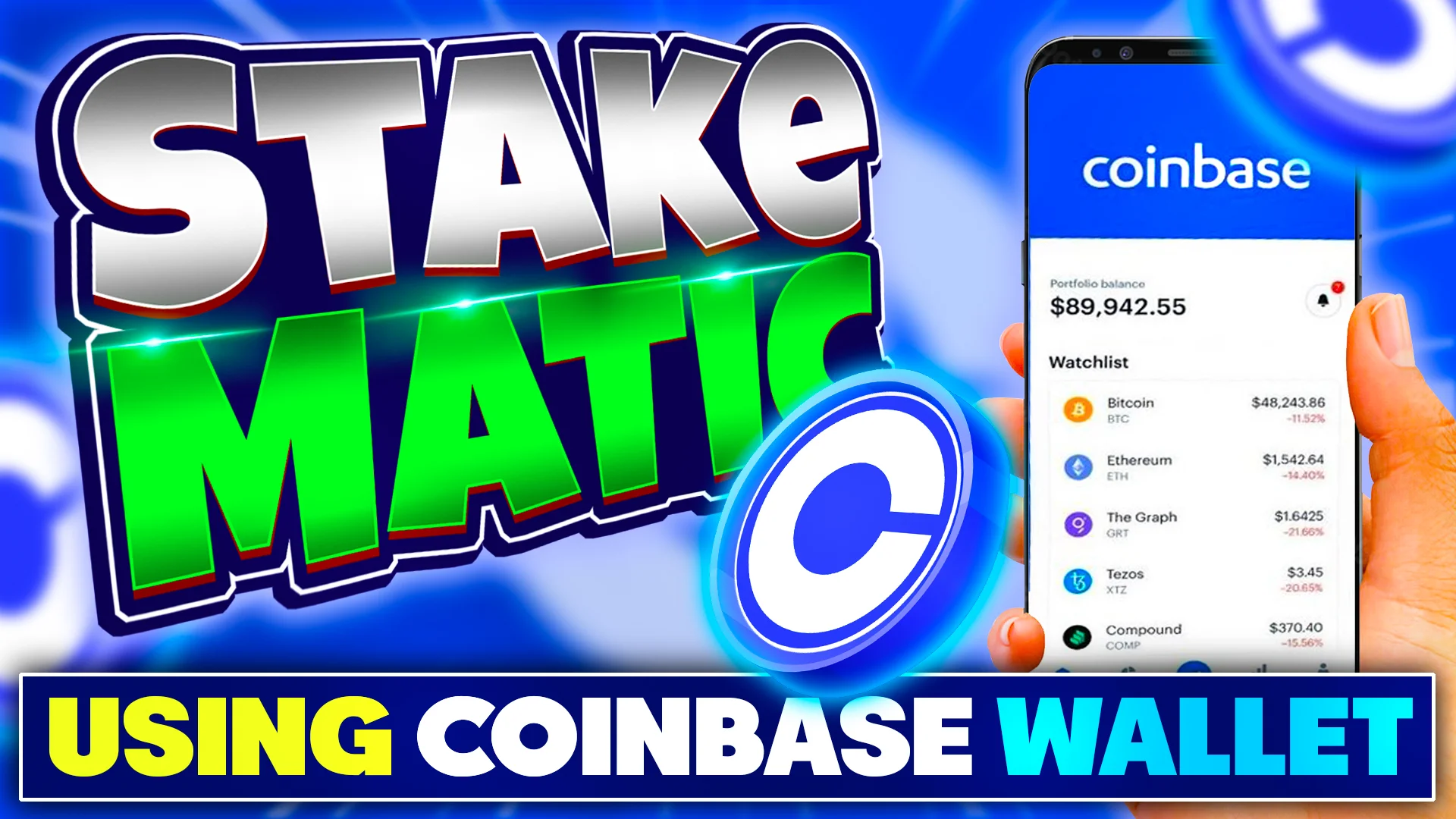 How to stake MATIC tokens using Coinbase Wallet on Vimeo