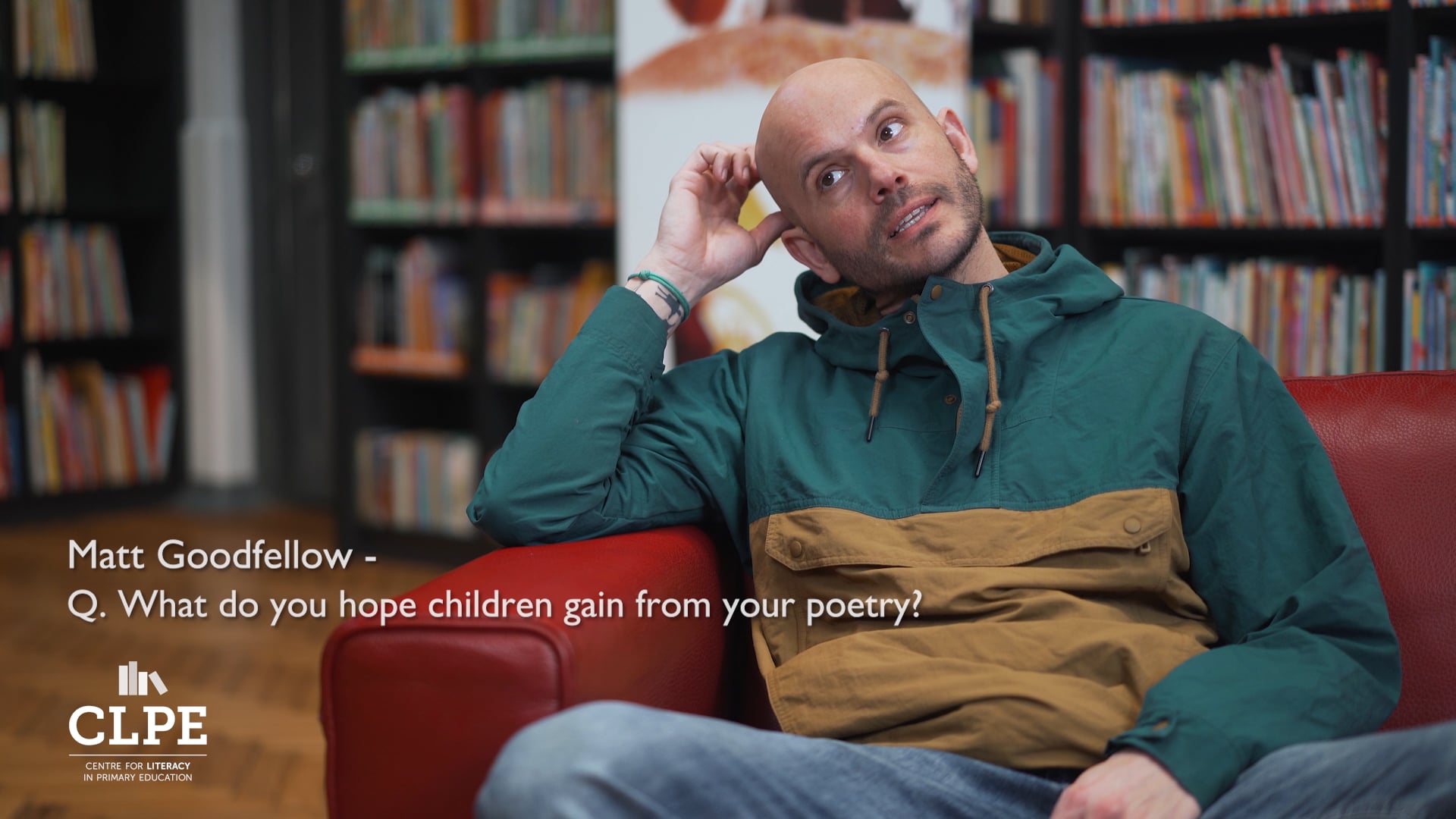 Matt Goodfellow - What do you hope children gain from your poetry?