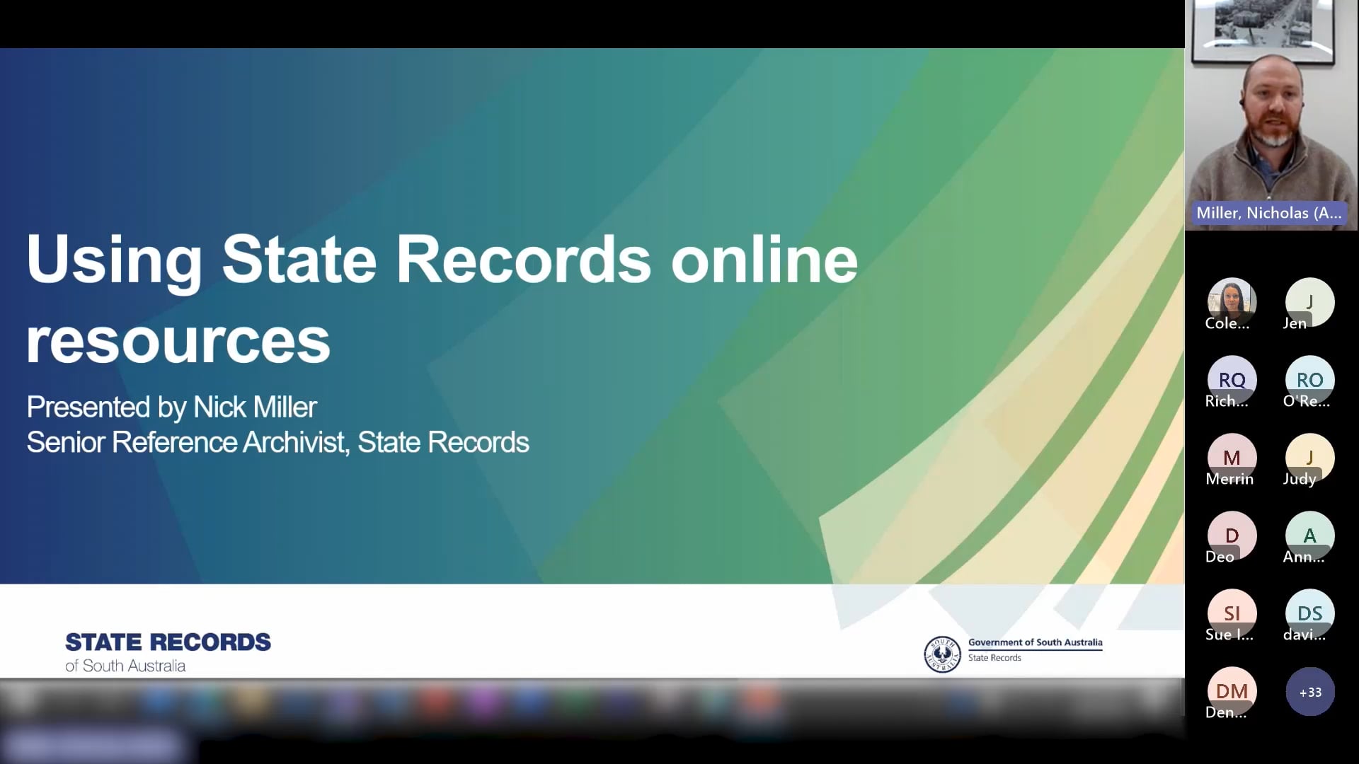 Using State Records Online Resources Webinar - May 2023 on Vimeo